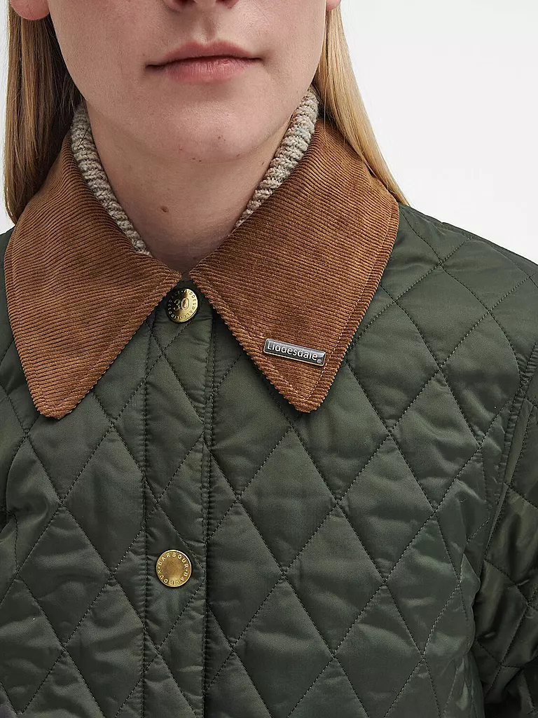 Barbour heritage liddesdale olive store